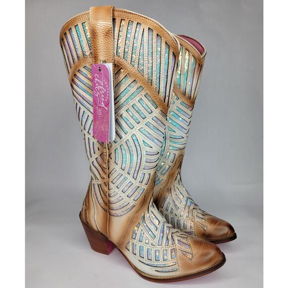 southern fried chics | Shoes | New Southern Fried Chics Retro Cowgirl ...
